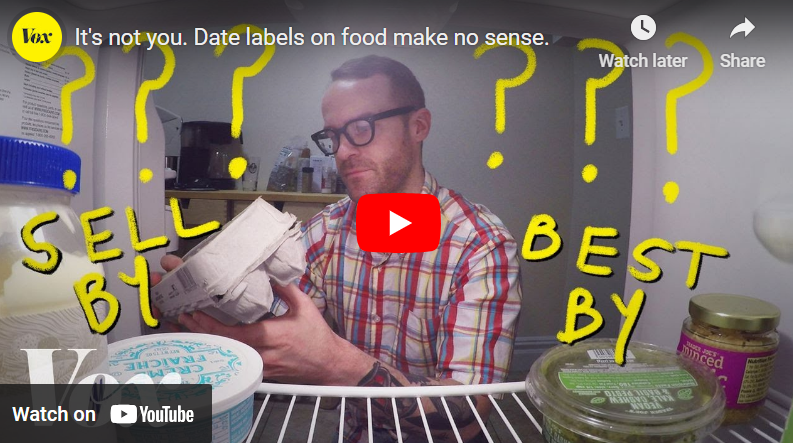 Understanding food date labels allows us to rescue good food